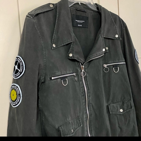 Midnight Studios | Jackets & Coats | Midnight Studios Poplin Bondage ...